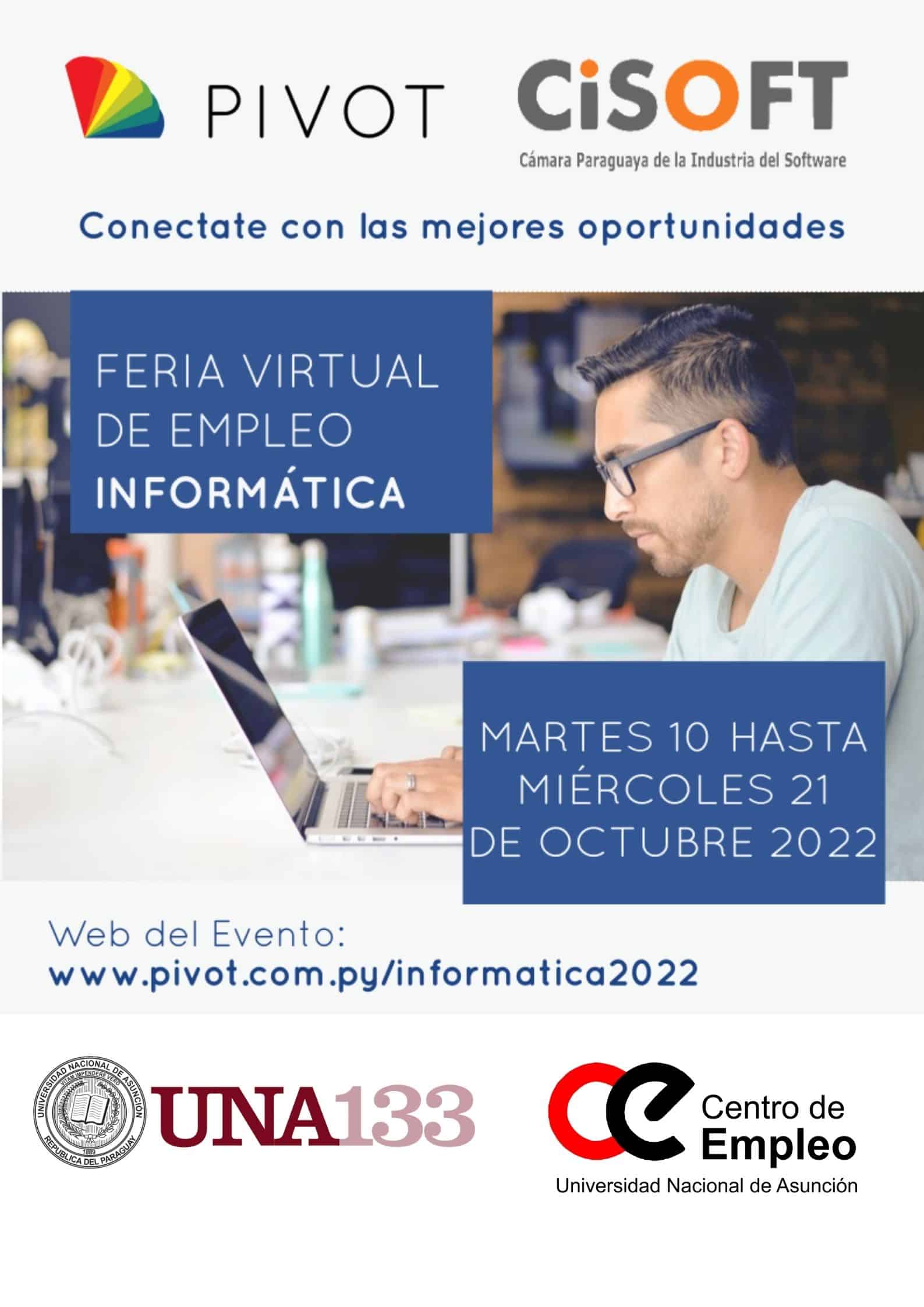 Feria virtual de empleo INFORMÁTICA 2022 - Universidad Nacional de Asunción